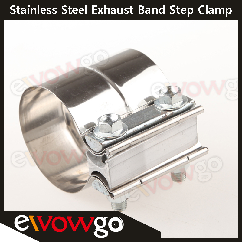 2.5" Stainless Steel Torctite Exhaust Band Clamp Step Clamps Lap Joint ...