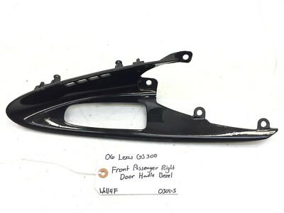 06 LEXUS GS300 FRONT PASSENGER RIGHT INTERIOR DOOR HANDLE BEZEL OEM ...