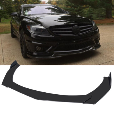 For Mercedes-Benz W216 CL63 CL65 AMG Front Bumper Lip Spoiler Splitter ...