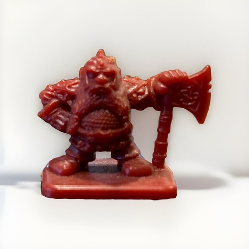ORIGINAL 1989 Hero Quest Board Game System Dwarf Piece Milton Bradley ...