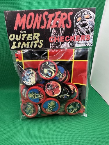 Universal Monsters Custom Tribute 60’s Sci-Fi The Outer Limits Checkers ...