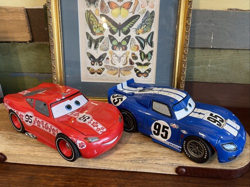 Lightning McQueen Disney Pixar Cars Artist Series 1/18 - Lot of 2 Car ...