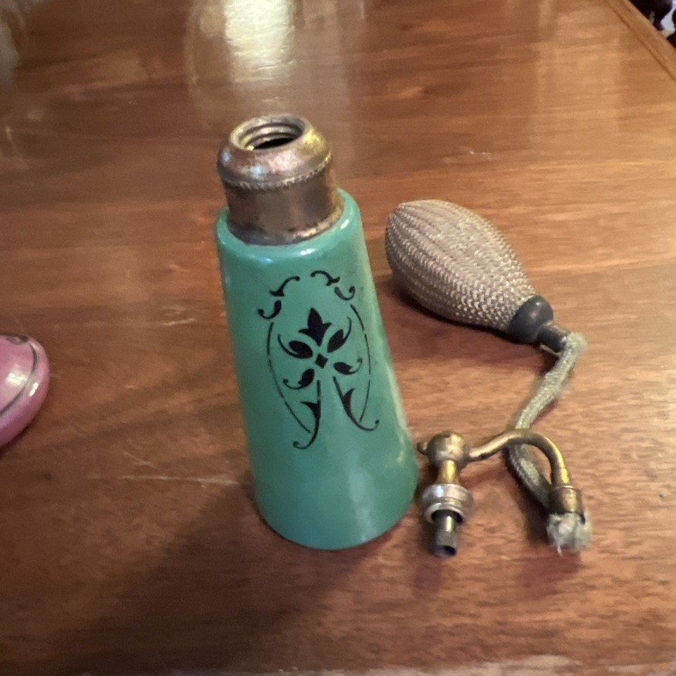 Vtg Devilbiss (2) Art Deco West German Glass Perfume Bottles | eBay