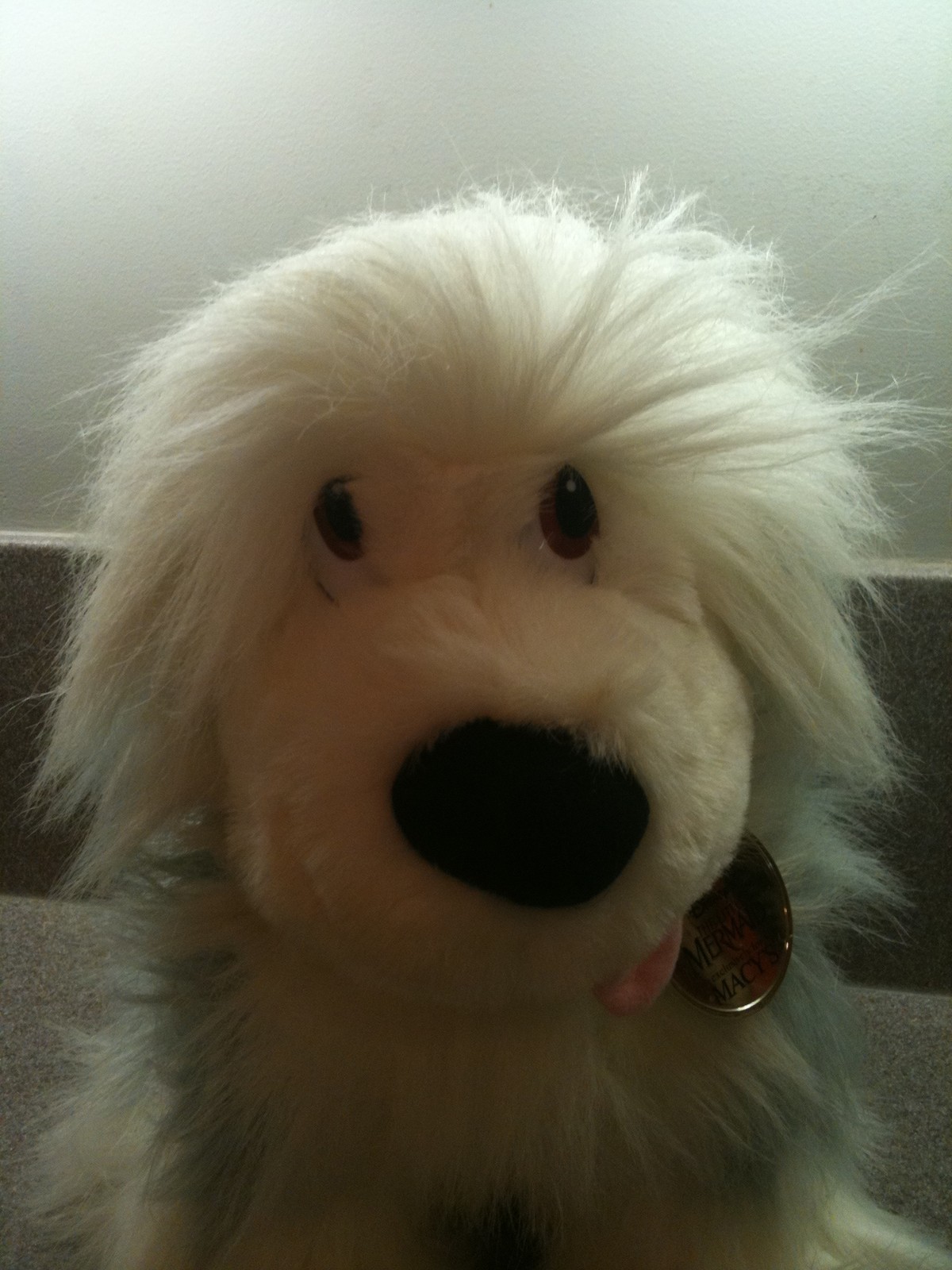 BIG DISNEY LITTLE MERMAID MAX ERICS SHEEPDOG PUPPY DOG PLUSH TOY ...