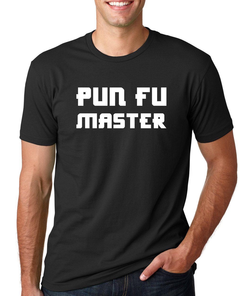 PUN FU MASTER funny dad joke geek nerd teacher college slang humor gift ...