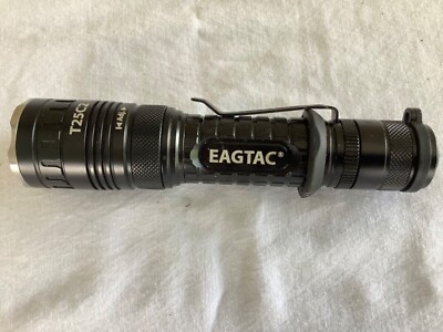 EagTac T25C2 1180 Lumen Flashlight XP-L V5 LED With Batteries EUC | eBay
