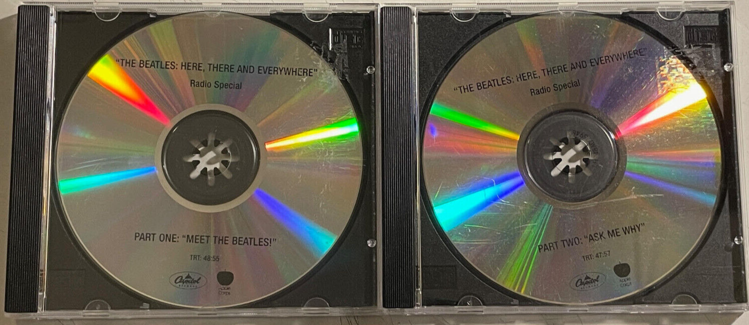 USED VERY GOOD CD-R PROMO LOT Beatles Here There and Everywhere Radio ...
