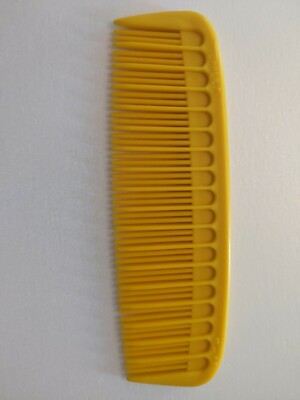 Tupperware Comb Vintage 4.5 Inch Pocket Yellow 62-5 New | eBay