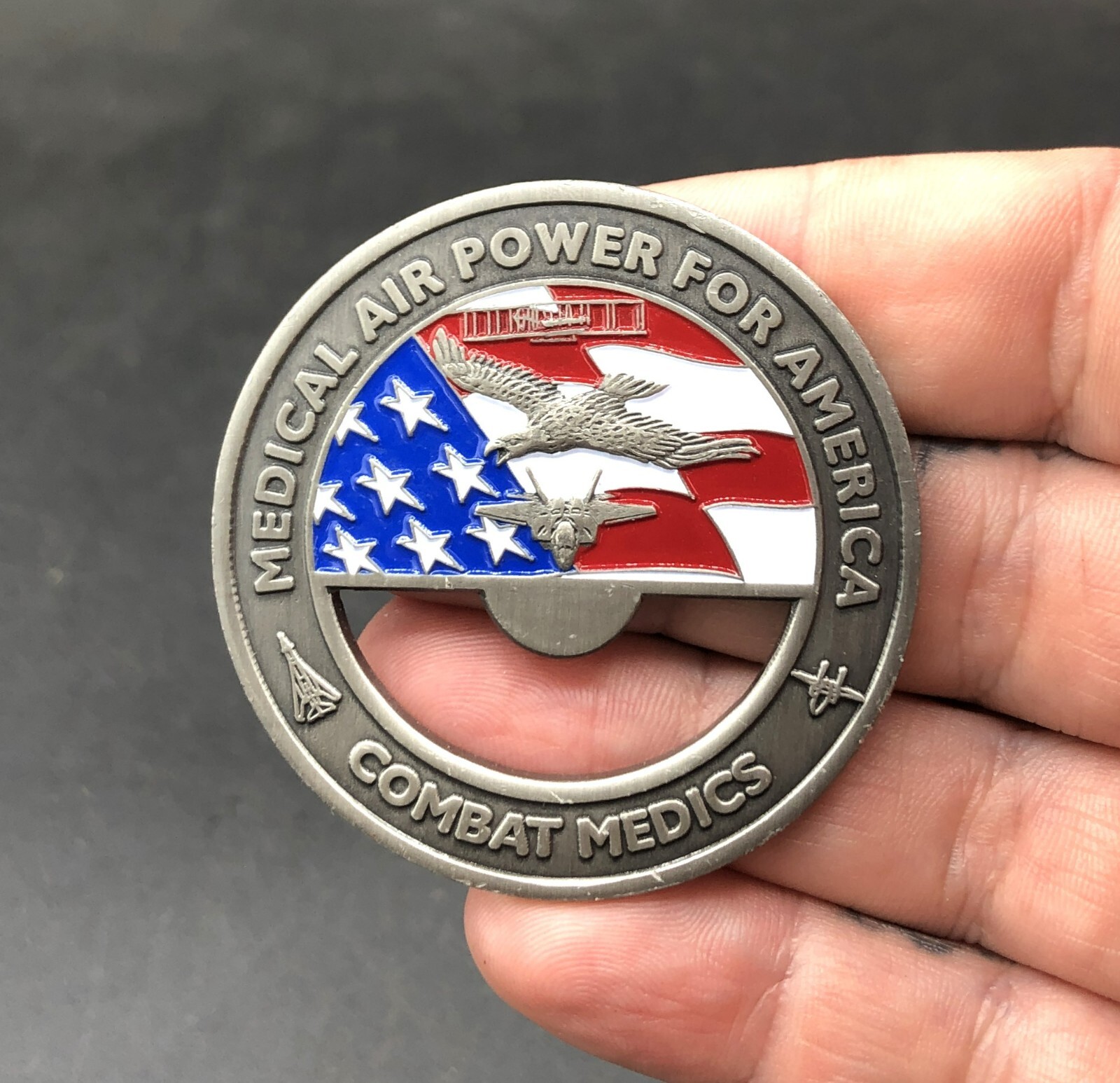 USAF Air Combat Command Combat Medics Command Surgeon Challenge Coin ...