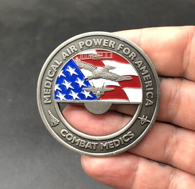 USAF Air Combat Command Combat Medics Command Surgeon Challenge Coin ...