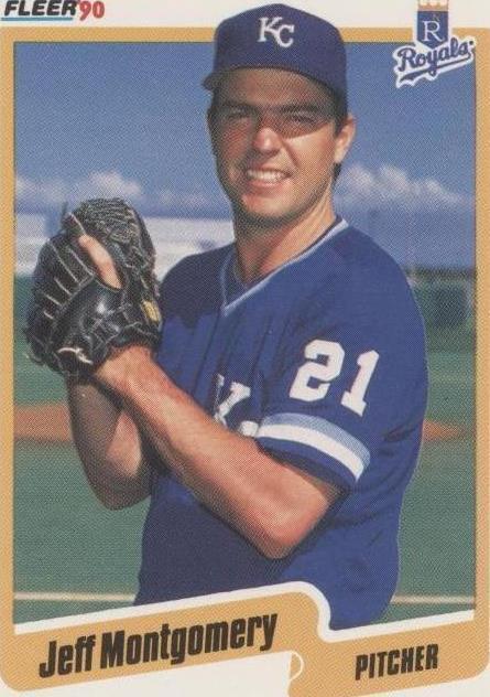 1990 Fleer - Jeff Montgomery #115 for sale online | eBay