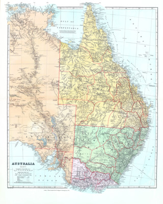 Pre-1900 - 1901 Map