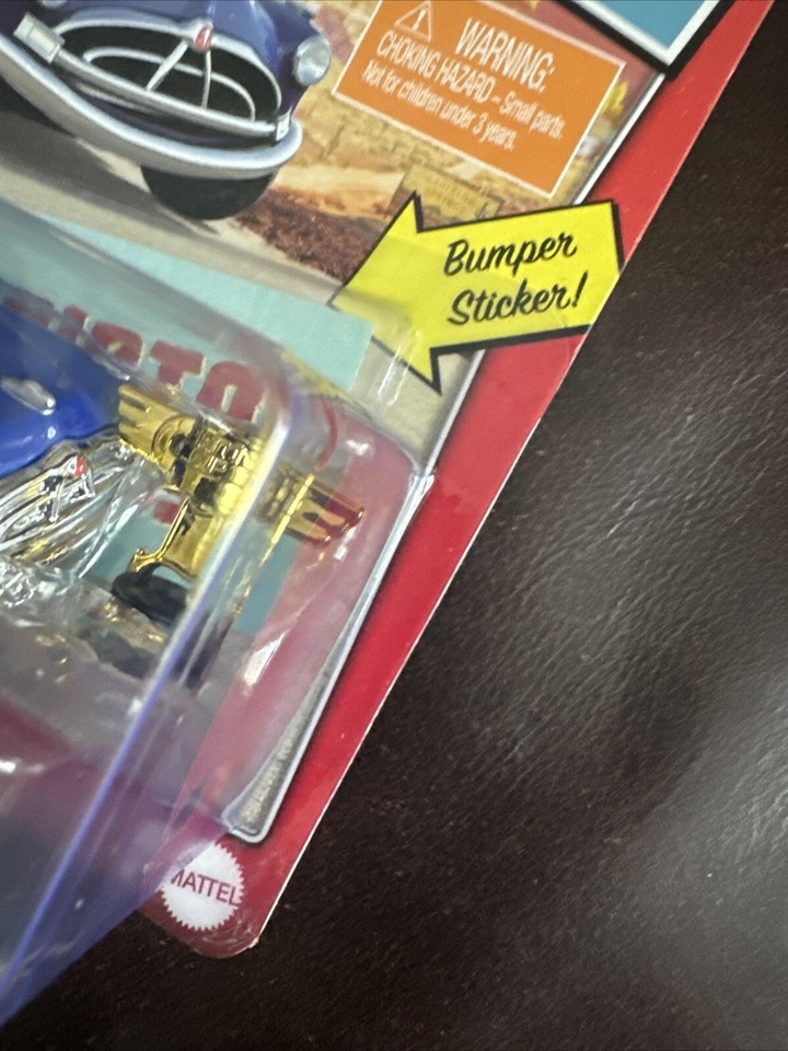 DOC HUDSON New 2019 Walt Disney Die cast CARS Movie BUMPER STICKER Paul ...