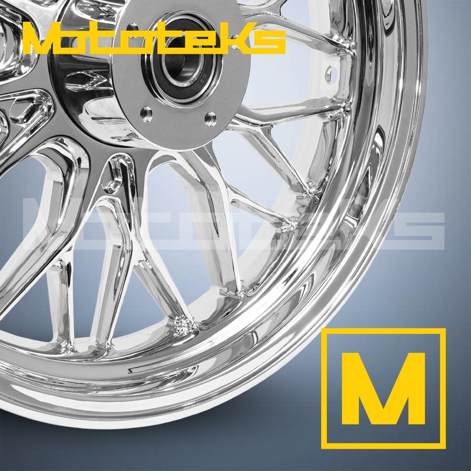 16X3.5 CORE MAG WHEEL CHROME FOR HARLEY SOFTAIL SPORTSTER DYNA MODELS ...