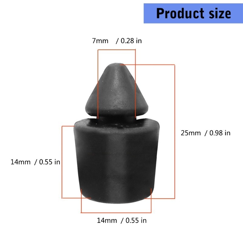 Accuracy Fit Anti Vibration Car Door Buffer Guards for Mazda6 ...