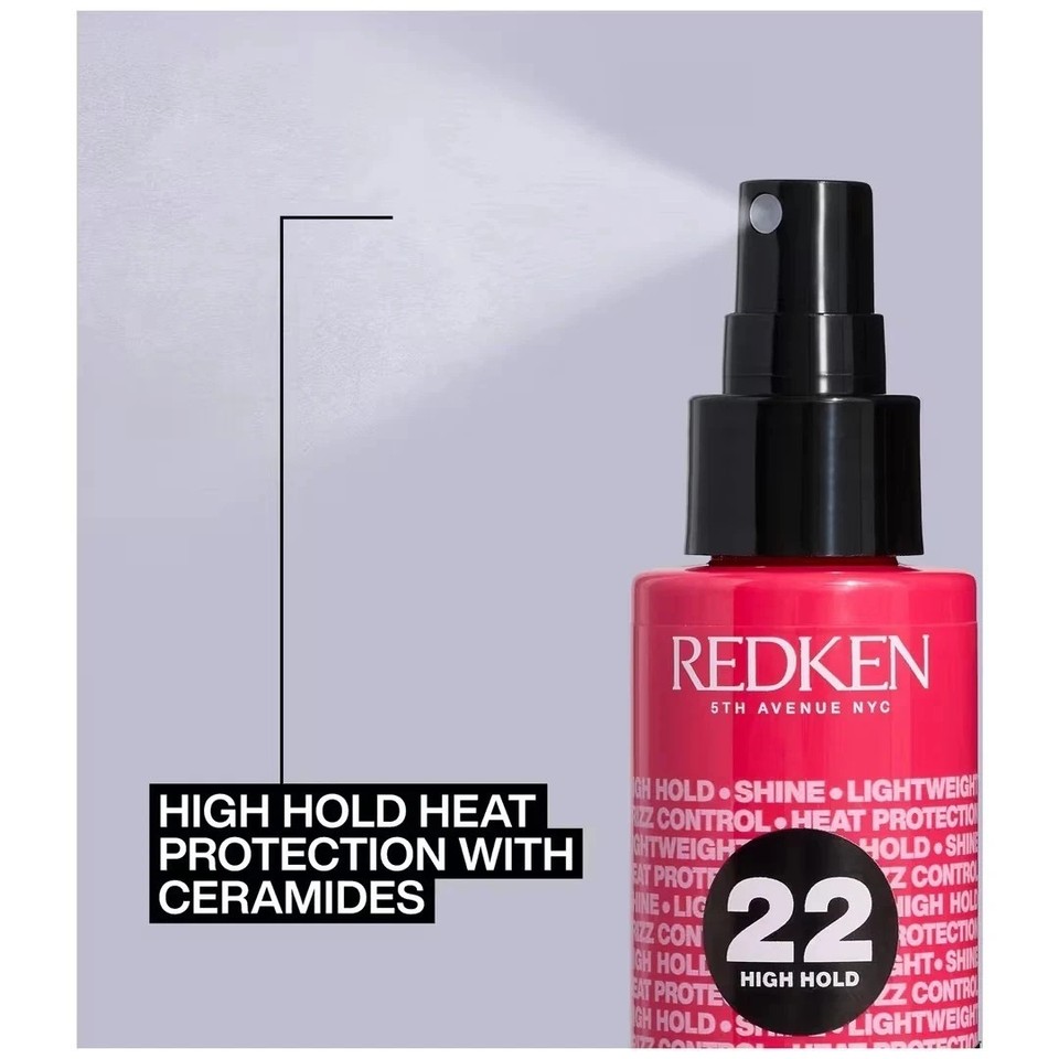 Redken Thermal Spray 22 High Hold 4.2oz – Heat Protection & Style | eBay