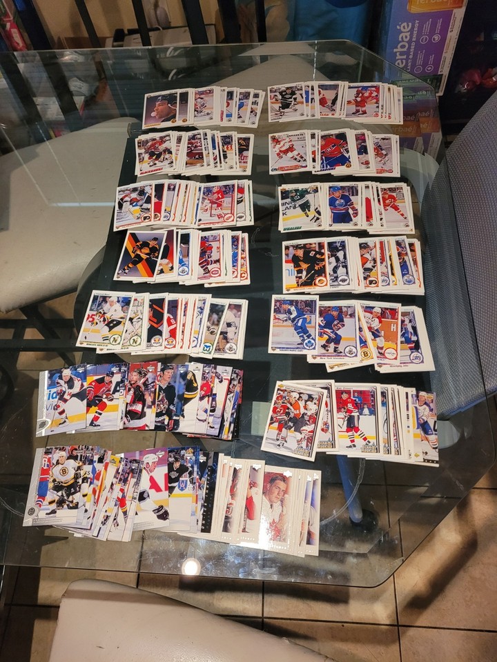 1364 CARD LOT OF UPPER DECK NHL FLAGSHIP HOCKEY CARDS INC ALM0OST ...