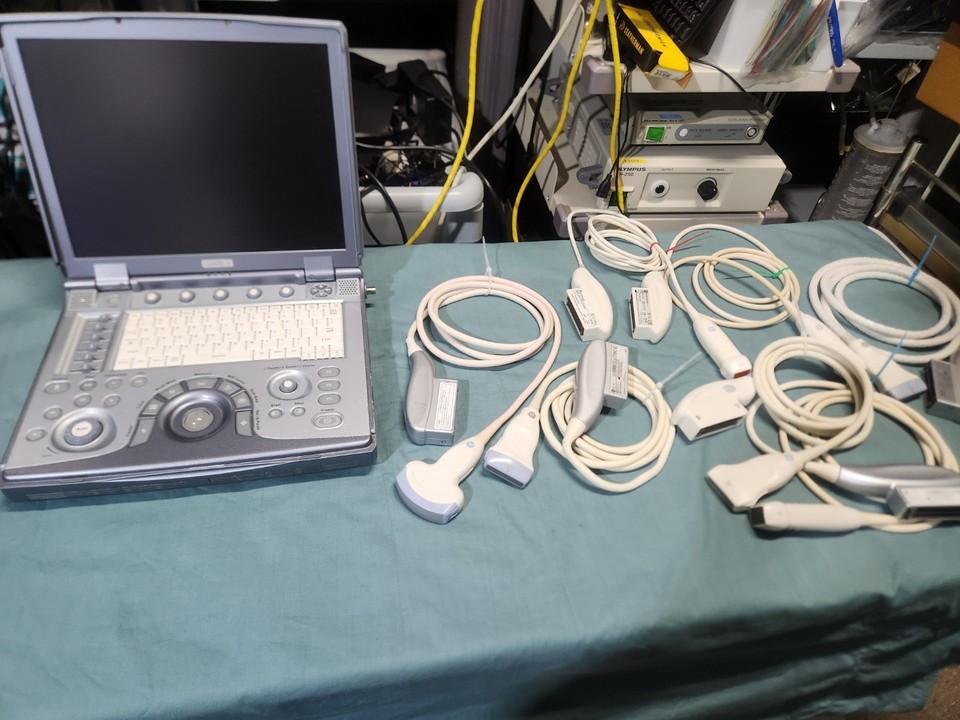 GE Logiq E Portable Ultrasound System With 2 Probes | eBay