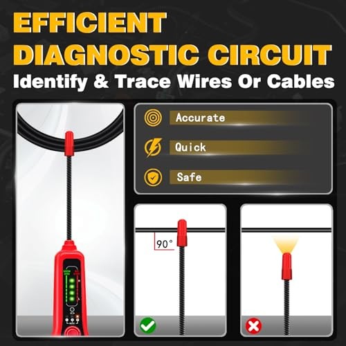 Wire Tracer Automotive Electrical Open & Short Finder Circuit Tester ...