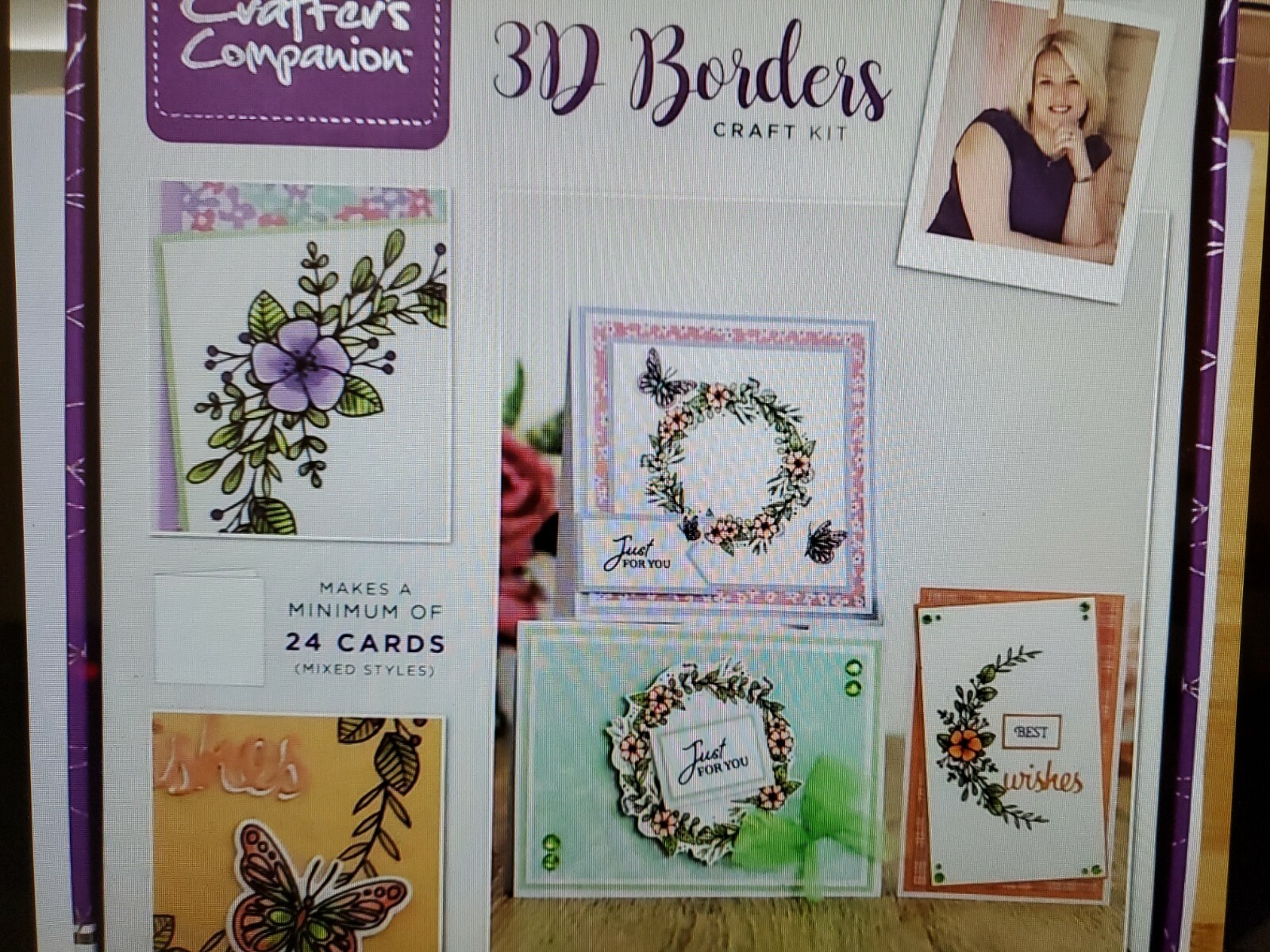Crafters Companion subscription box #30 3D Borders Craft Kit New | eBay