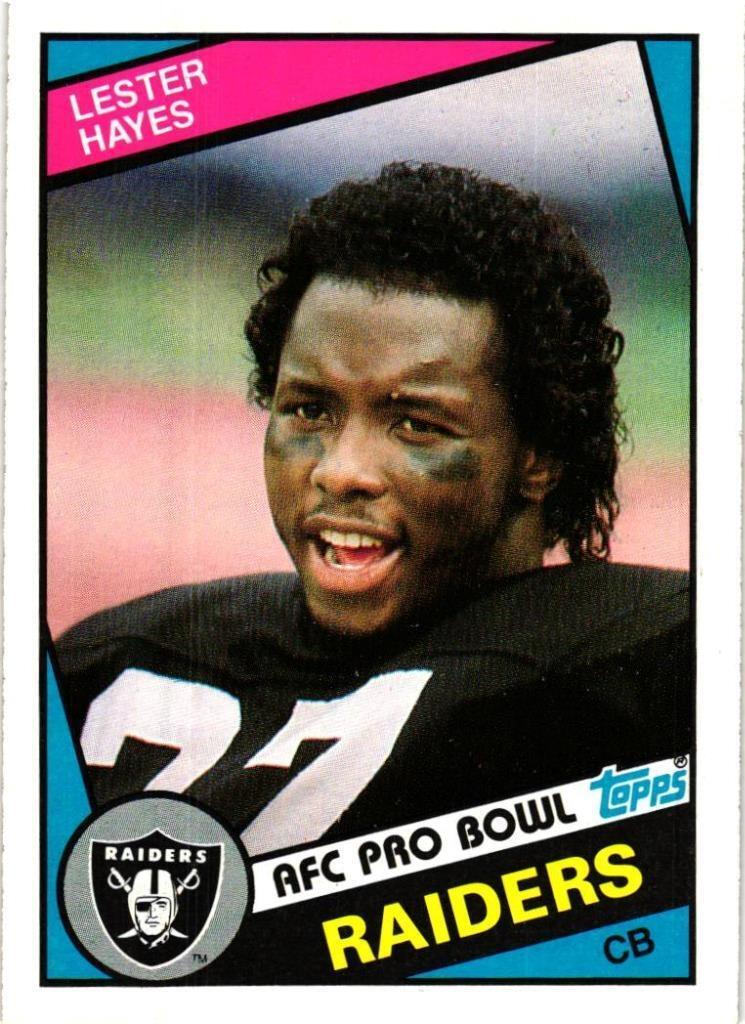 LESTER HAYES 1984 Topps Football #109 READ FOR $1 PROMO RULE ...