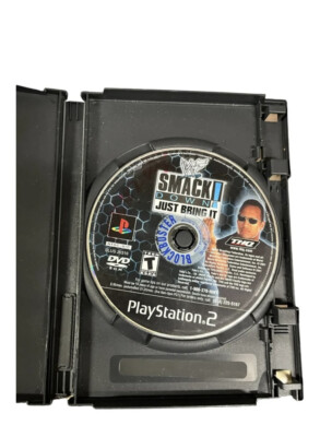 Sony PlayStation 2 PS2 Disc Only TESTED WWF SmackDown Just Bring It | eBay