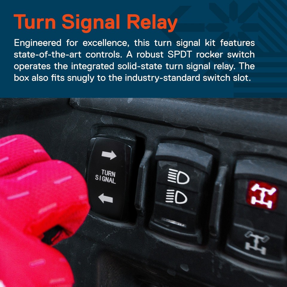 Smart Turn Signal Switch for UTV ATV Street Hot Rods | eBay