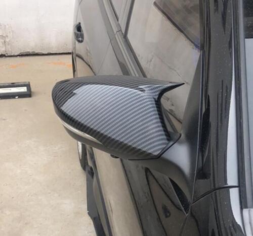 For Hyundai Elantra 2011-2015 Carbon Fiber Horn OX Rear View Mirror ...