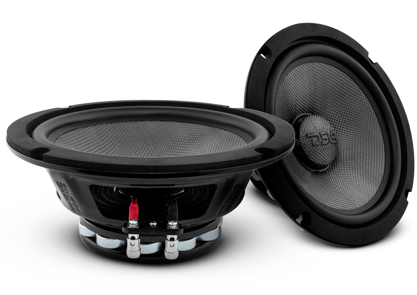 PAIR DS18 8" Motorcycle Marine Mid-Bass Range Speakers 1200W 4 Ohm PRO ...