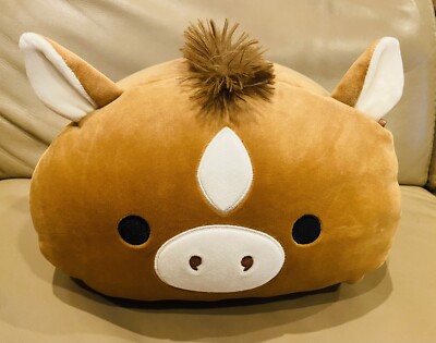 Squishmallow Brisby Brown Horse Stackable 12" Plush Toy Pillow | eBay