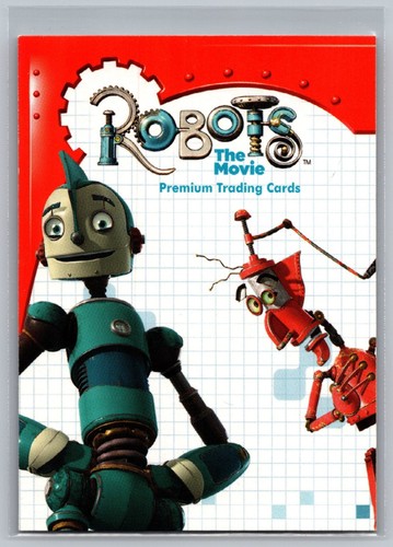 Title Card 2005 Inkworks Robots the Movie #1 Trading Rodney ...