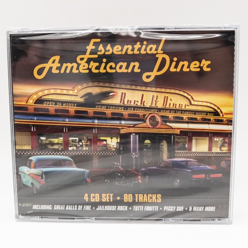 Essential American Diner 4 CD Set With 80 Tracks Various Artists New ...