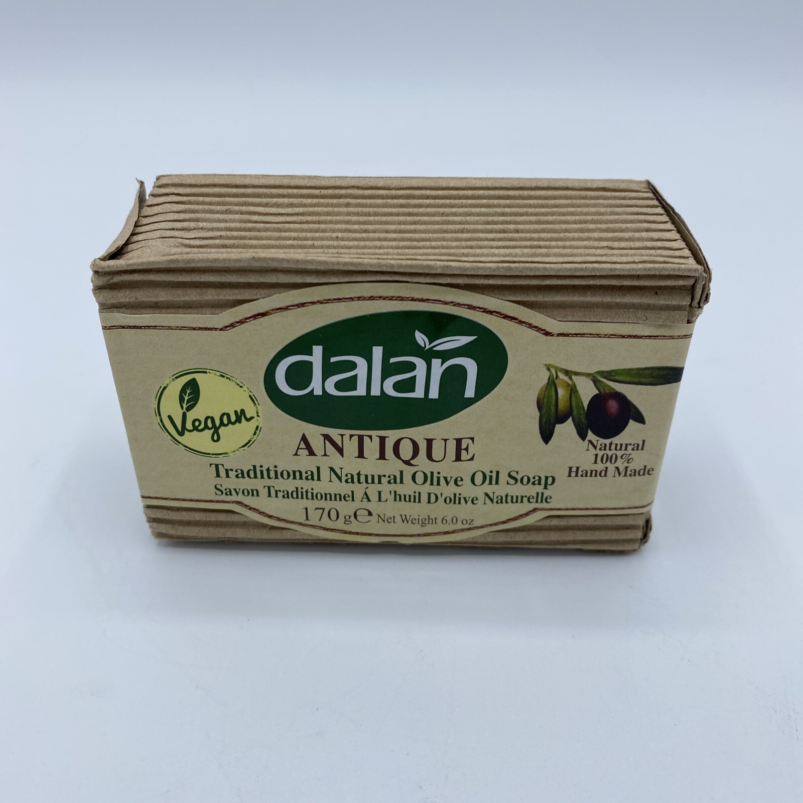 Dalan Antique Olive Oil Bar Soap 100% Natural 170 g/6 oz Vegan Pirina ...
