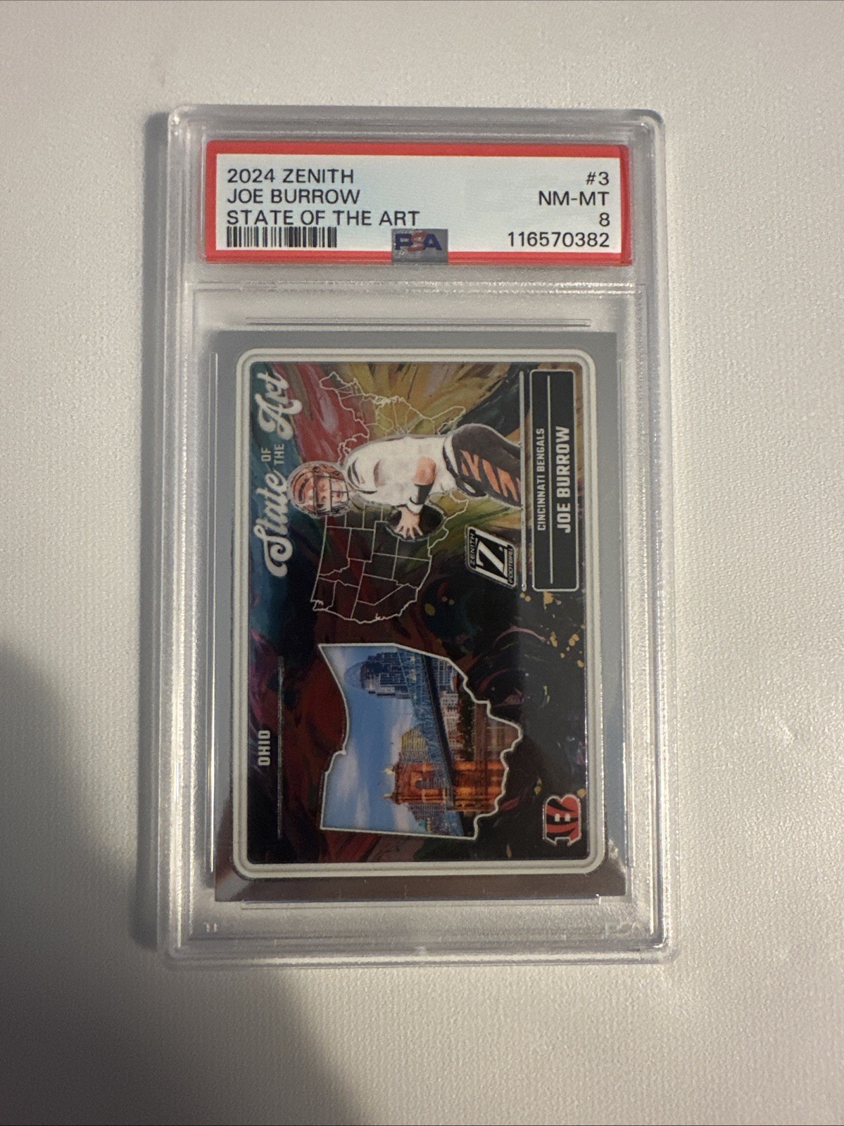 2024 Panini Zenith - State of the Art Joe Burrow #3 for sale online | eBay