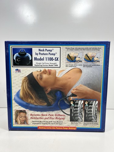 Posture Pump Professional Model 1100-SX Neck Exerciser Cervical Disc ...