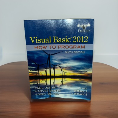 Visual Basic 2012 How to Program by Harvey Deitel, Paul Deitel and ...