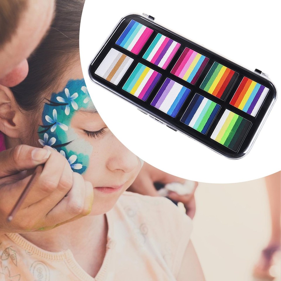 Face Body Paint Photo Prop Professional Facepaints for Costume Music ...