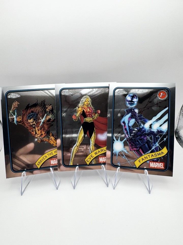 2025 Marvel Topps Chrome Base 14 Card Lot | eBay