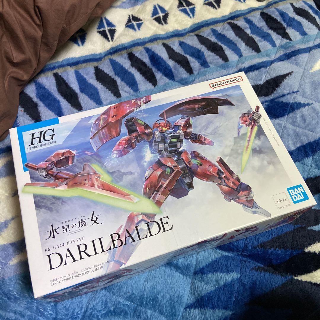 BANDAI Mobile Suit Gundam THE WITCH FROM MERCURY HG DARILBALDE 1/144 | eBay