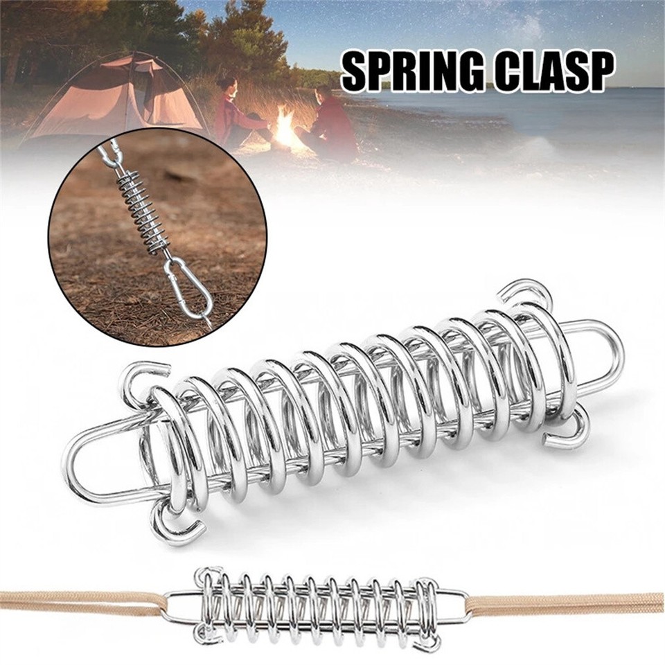 4/8/12X Spannfeder Zugfeder für Sonnensegel Zelt Seilspanner Hund ...