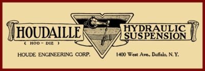 Houdaille Hydraulic Suspensions NEW Metal Sign 12"x36" USA STEEL XL ...