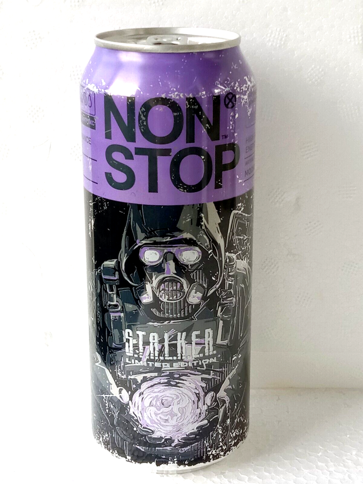 NON STOP STALKER 2 Energy Drink 500ml Moonlight Full Can Ukraine 2024 ...
