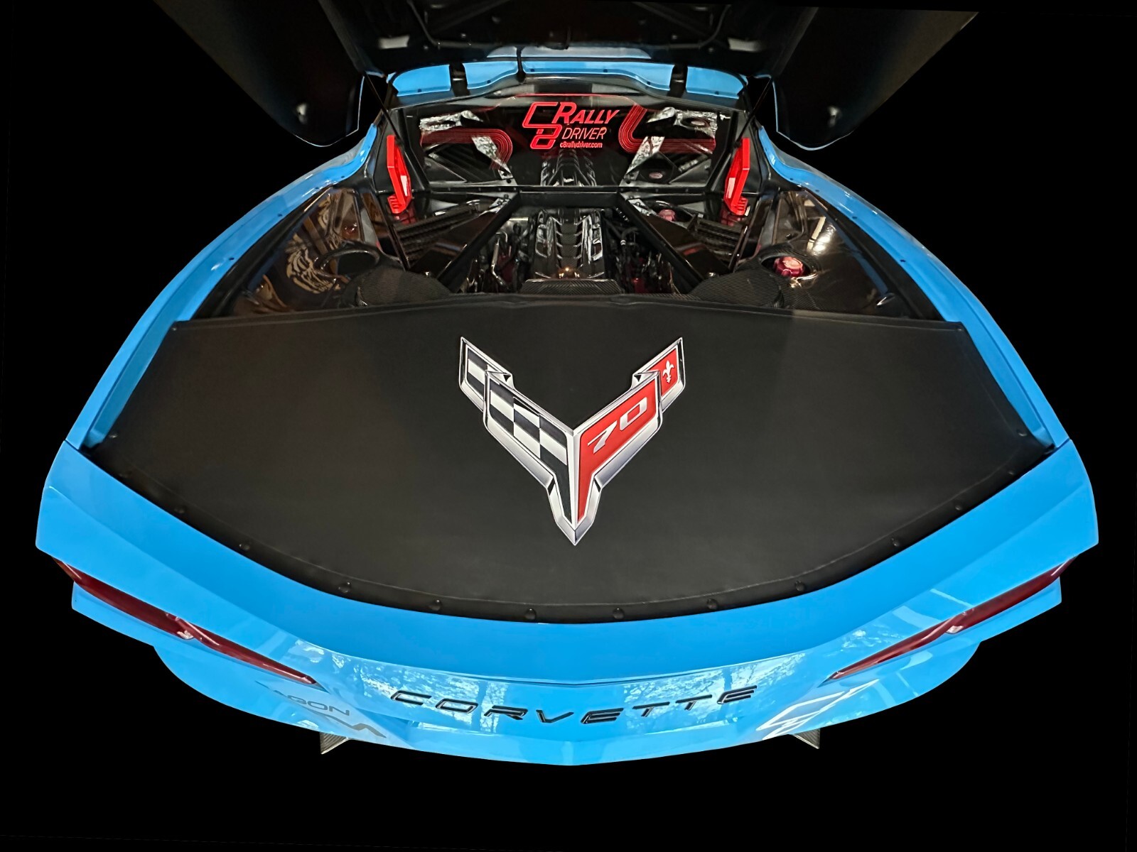 Black C8 Corvette Trunk Cover for Stingray, Z51, Z06, E-Ray,Coupe or ...
