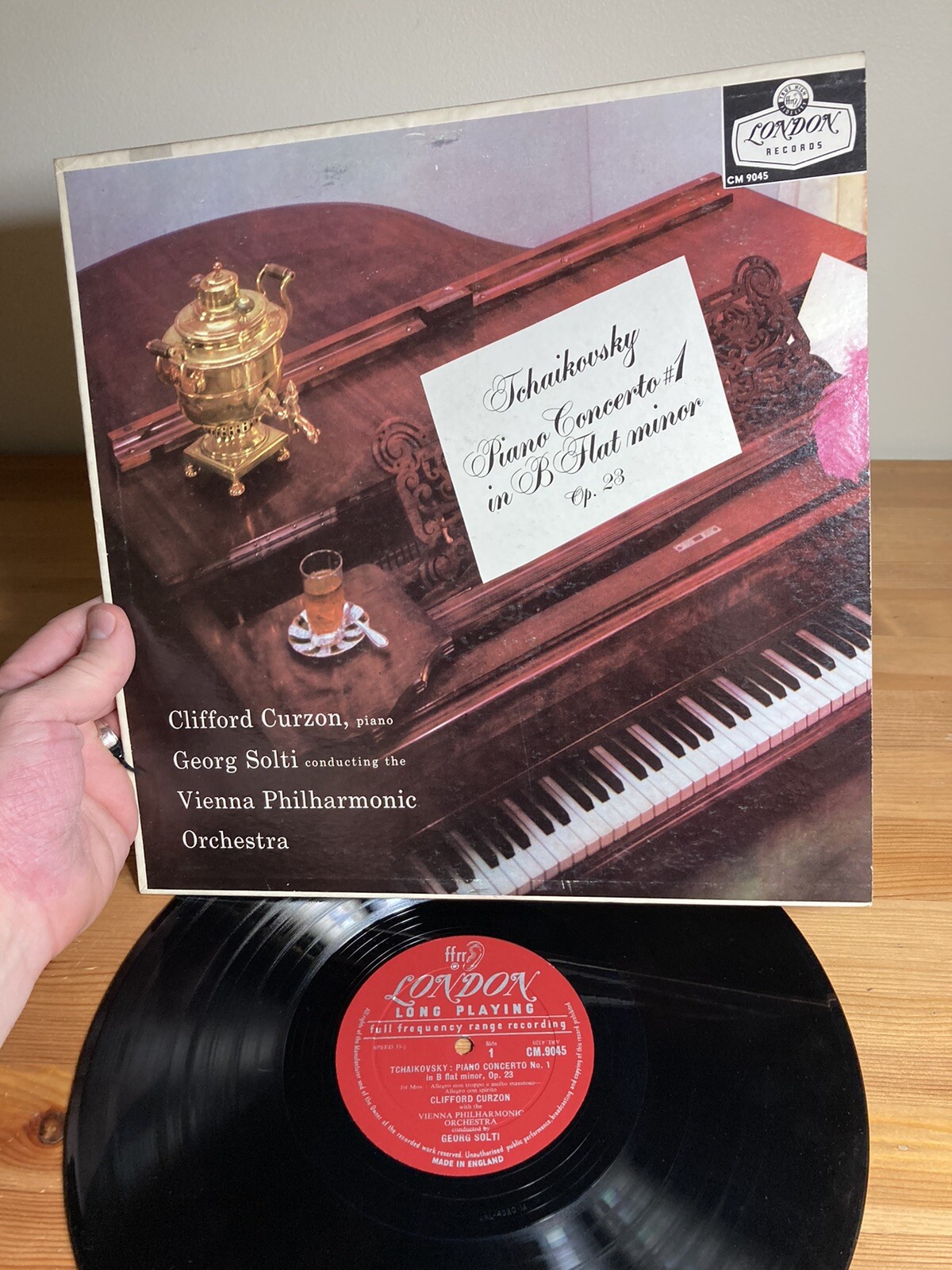 Tchaikovsky Piano Concertos No 1 Clifford Curzon Georg Solti Vienna ...