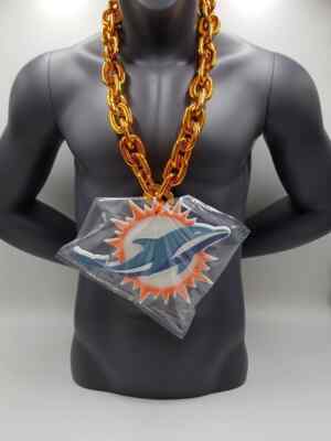 Miami Dolphins Foam Chain | eBay