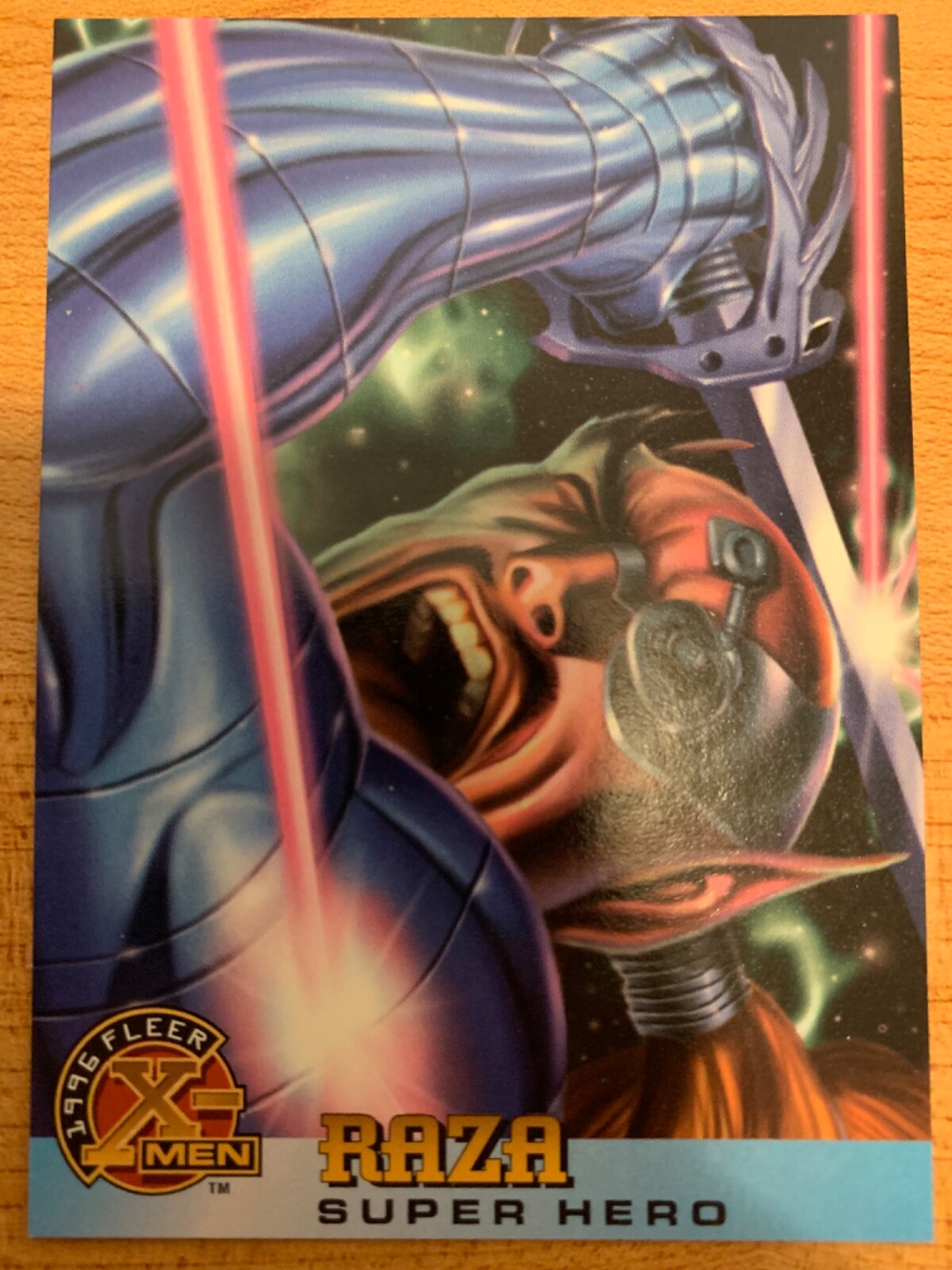 1996 FLEER X-MEN RAZA MARVEL UNIVERSE TRADING CARD #57 | eBay