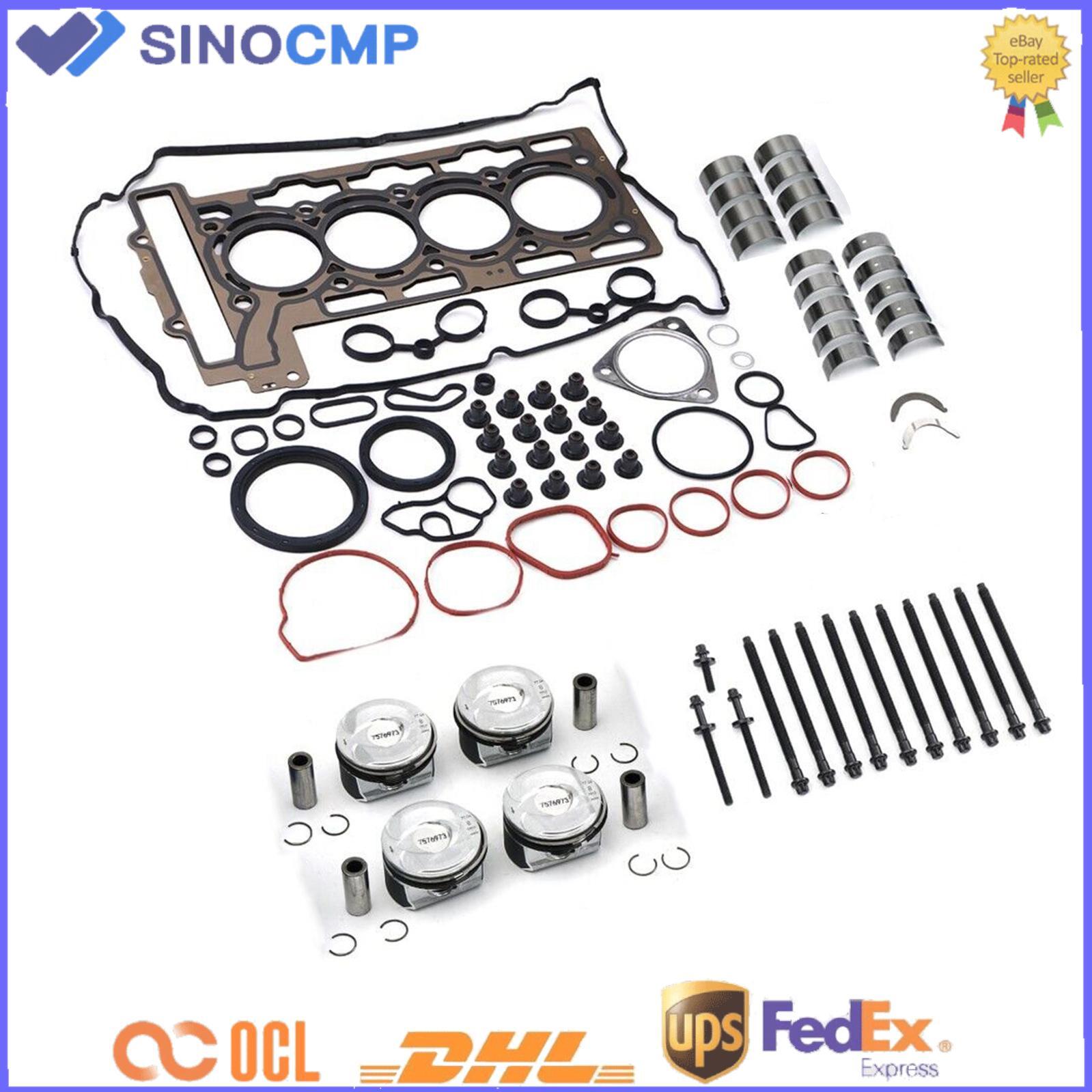 N14B16 Engine Piston Overhaul Rebuild Kit For Mini S JCW R55 R56 R57 ...