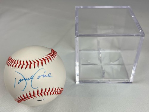 David Cone autographed signed baseball with display cube | eBay
