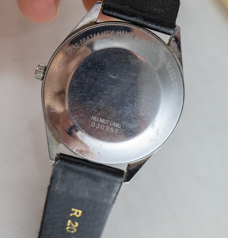 Helmut Lang Archive Watch | eBay