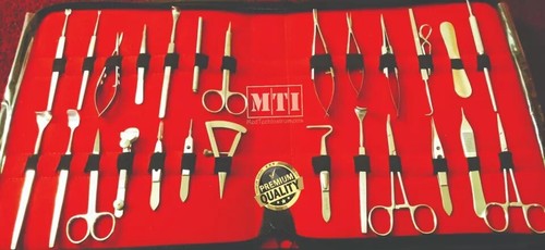 28 PCS EYE LID MICRO MINOR SURGERY SURGICAL OPHTHALMIC INSTRUMENTS SET ...